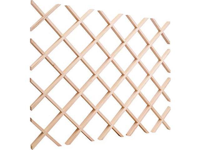 Click here for Hard Maple 24 x 30 Wine Lattice Rack prices