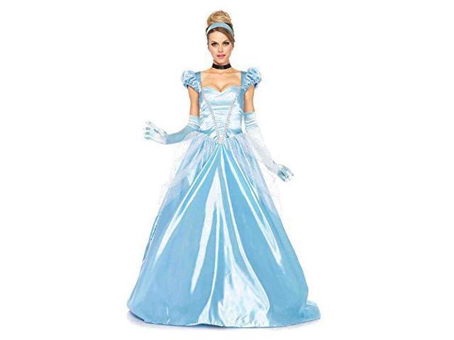 Click here for Leg Avenue 3 Piece Classic Cinderella Gown Full Le... prices
