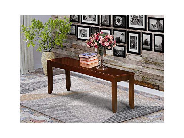 Click here for Lynfield Dining Bench with Wood Seat in Espresso F... prices