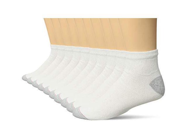 Click here for Hanes Ultimate Mens 10-Pack Ankle Socks  White  10... prices