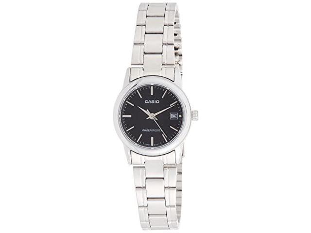 Click here for Casio Womens LTPV002D-7A Silver Stainless-Steel Qu... prices