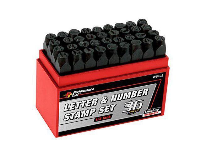 Click here for Performance Tool W5422 1/4 Steel Letter/Number Sta... prices