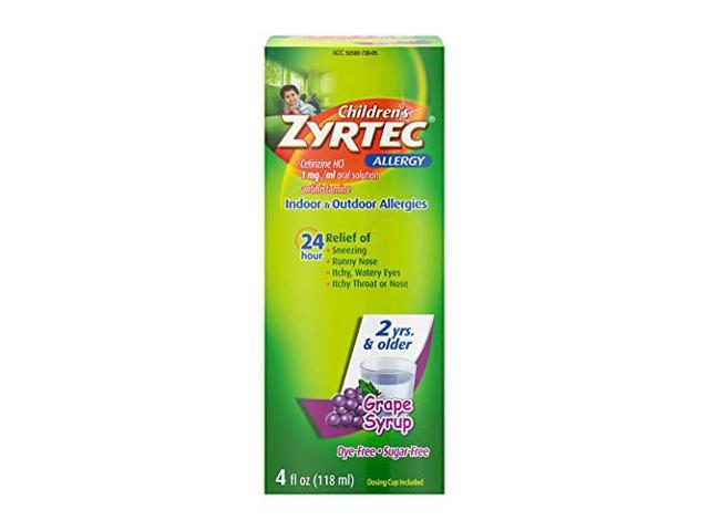 Click here for Zyrtec Childrens Allergy Syrup  Dye-Free  Sugar-Fr... prices