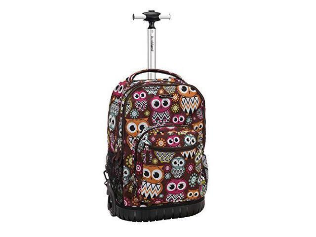 Click here for Rockland 19 Rolling Backpack - Brown prices