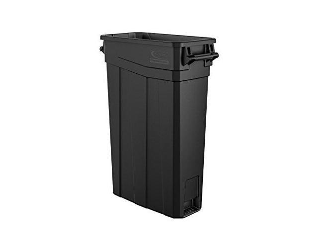 Click here for Suncast Commercial TCNH2030BK Narrow Trash Can Wit... prices