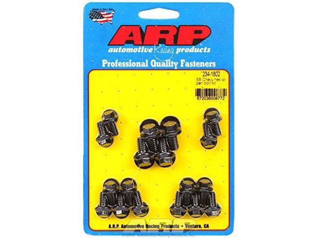 Click here for ARP 2341802 Oil Pan Hex Bolt Kit  Black Chrome Mol... prices