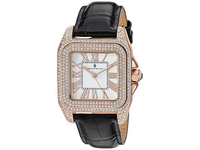 Click here for Christian Van Sant Womens Radieuse Quartz Leather... prices