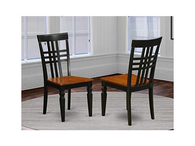 Click here for East West Furniture Logan dining chairs set - Wood... prices