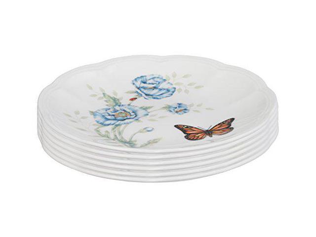 Click here for Lenox Butterfly Meadow 6-Piece Party Plate Set  3.... prices