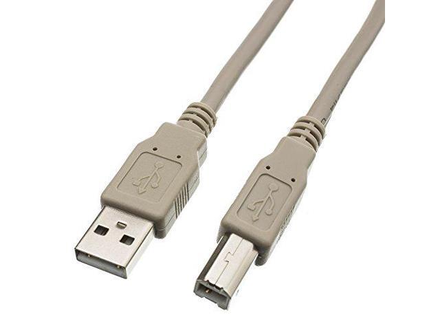 Click here for 1 feet USB 2.0 Printer/Device Cable  Beige  Type A... prices