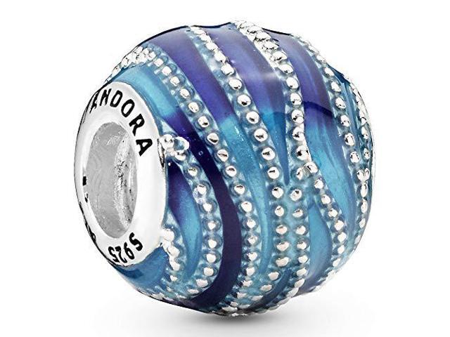 Click here for Pandora Jewelry Blue Swirls Sterling Silver Charm prices