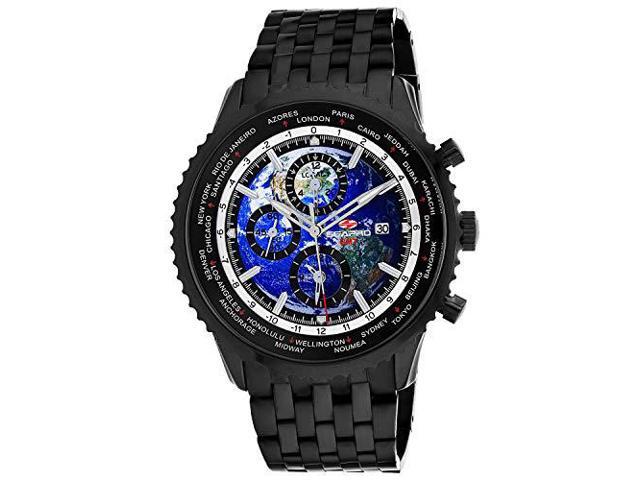 Click here for Seapro Mens Meridian World Timer GMT Quartz Stainl... prices