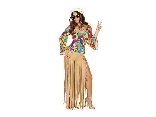 Click here for Roma Costume 2pc Hippie Princess  Multi/Honey  Sma... prices