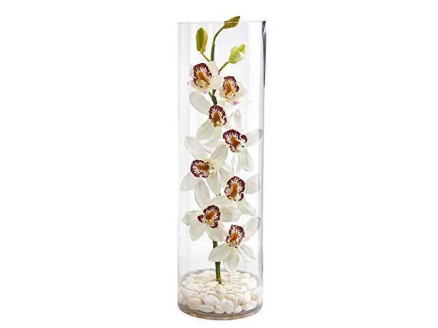Click here for Nearly Natural Cymbidium Orchid Artificial Tall Cy... prices