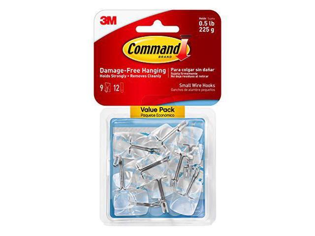 Click here for Command Small Clear Wire Hooks  9-Hooks/Pack  4-Pa... prices