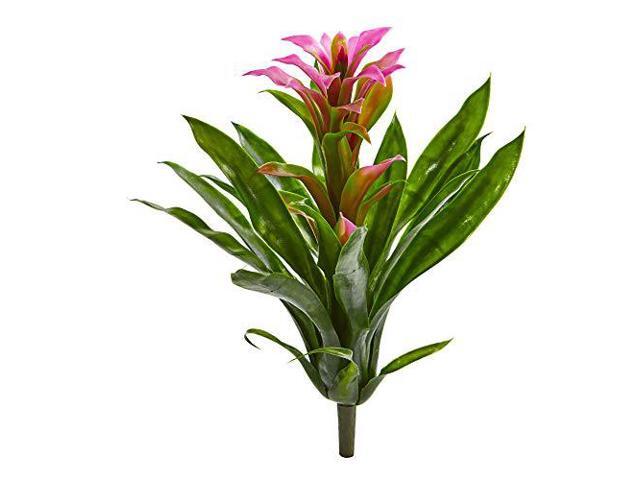 Click here for Nearly Natural 15-in. Bromeliad Artificial (Set of... prices