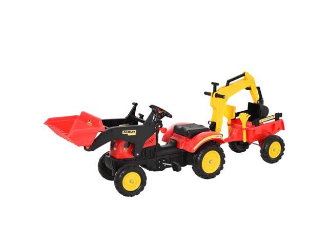 Click here for Aosom 3 in1 Kids Ride On ExcavatorBulldozer Pedal... prices