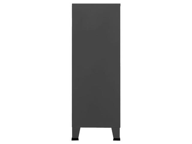 Click here for vidaXL Industrial Storage Chest Anthracite 29.5x15... prices