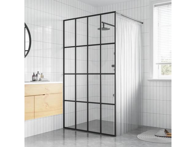 Click here for vidaXL Walk-in Shower Screen Clear Tempered Glass... prices
