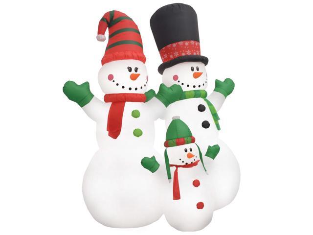 Click here for vidaXL Inflatable Snowman Family with LEDs8 ft prices