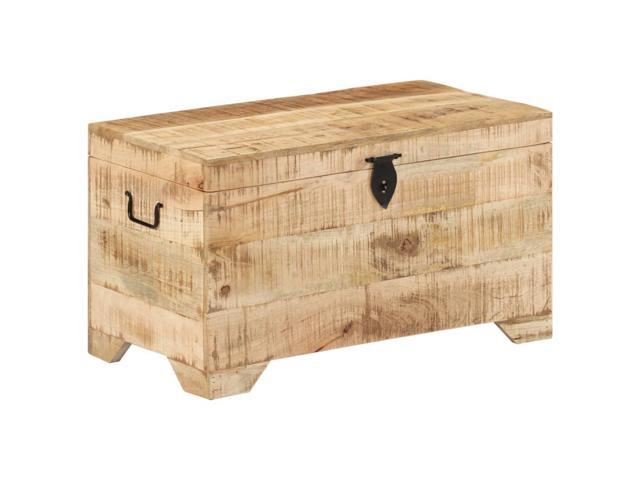 Click here for vidaXL Storage Chest Solid Rough Mango Wood prices