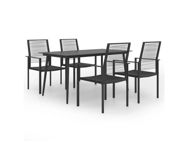 Click here for vidaXL 5 Piece Patio Dining Set prices