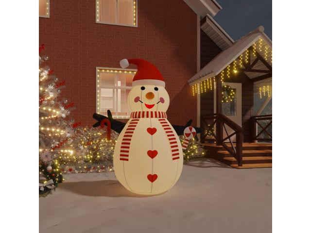 Click here for vidaXL Inflatable Snowman with LEDs 8 ft prices