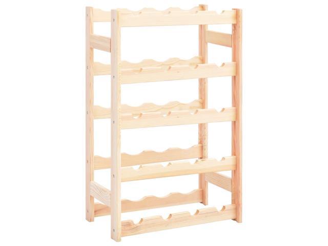 Click here for vidaXL Wine Rack for 20 Bottles Pinewood prices