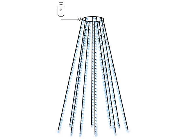 Click here for vidaXL Christmas Tree Net Lights with 400 LEDs Blu... prices