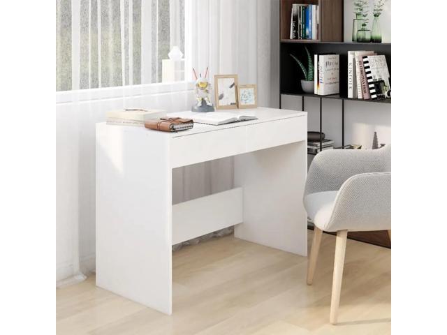 Click here for vidaXL Desk White 39.8x19.7x30.1 Engineered Wood prices