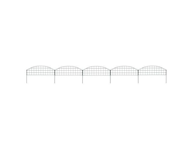 Click here for vidaXL Arched Pond Fence Set 30.4x10.2 Green prices