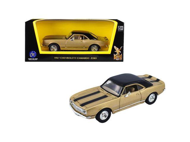 Click here for 1967 Chevrolet Camaro Z-28 Gold with Black Stripes... prices