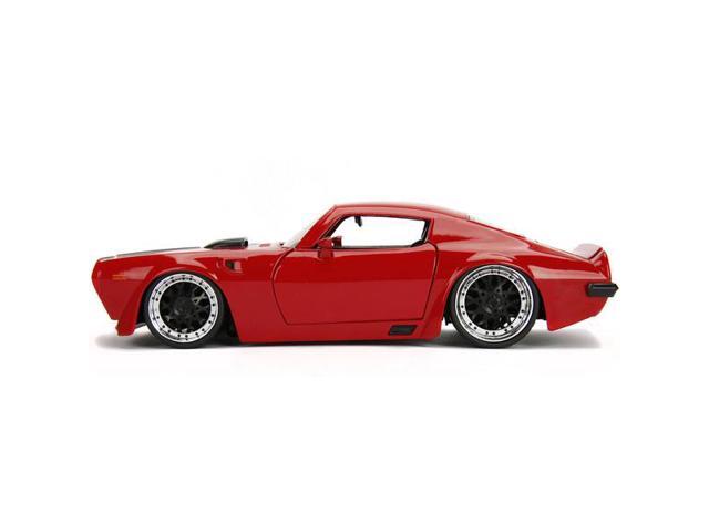 Click here for 1972 Pontiac Firebird Red With Black Hood Stripe B... prices