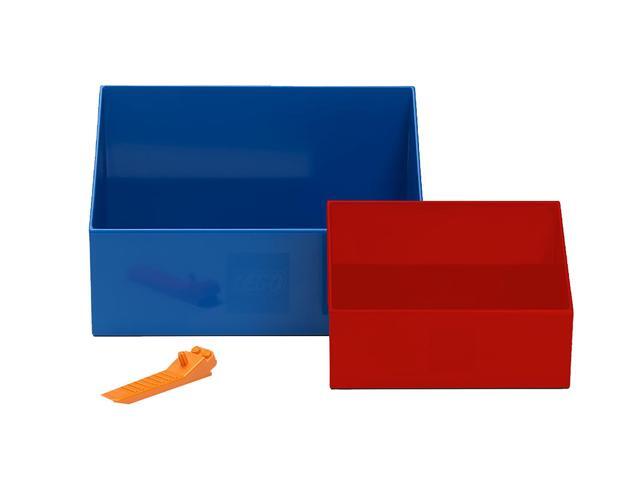 Click here for LEGO Brick 2 Piece Scooper Set Blue & Red prices