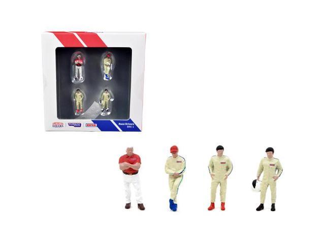 Click here for Race Drivers 4 Piece Diecast Figure Set BRE for 1/... prices