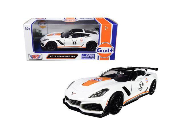 Click here for 2019 Chevrolet Corvette ZR1 #22 Gulf Oil White wit... prices