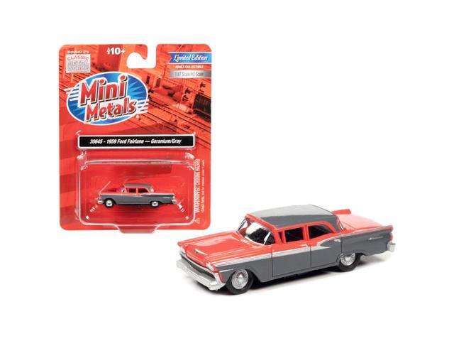 Click here for 1959 Ford Fairlane Geranium Pink and Gunsmoke Gray... prices