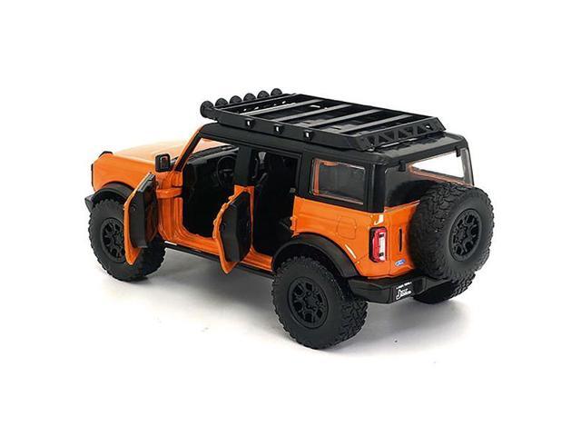 Click here for 2021 Ford Bronco Orange with Black Stripes and Roo... prices