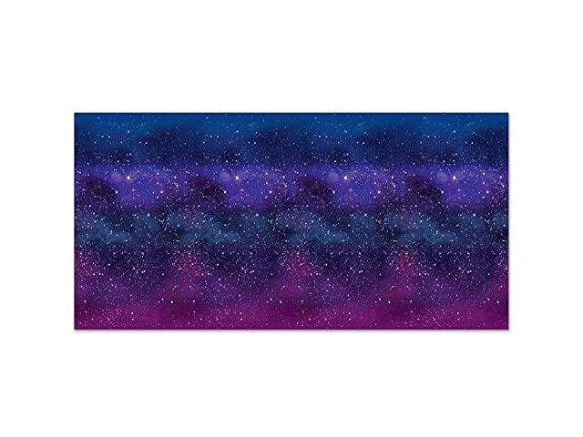 Click here for Beistle Printed Plastic Cosmic Galaxy Backdrop Wal... prices