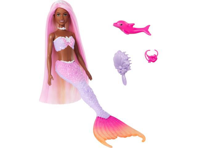 Click here for Barbie Mermaid Doll  Brooklyn with Pink Hair  Styl... prices