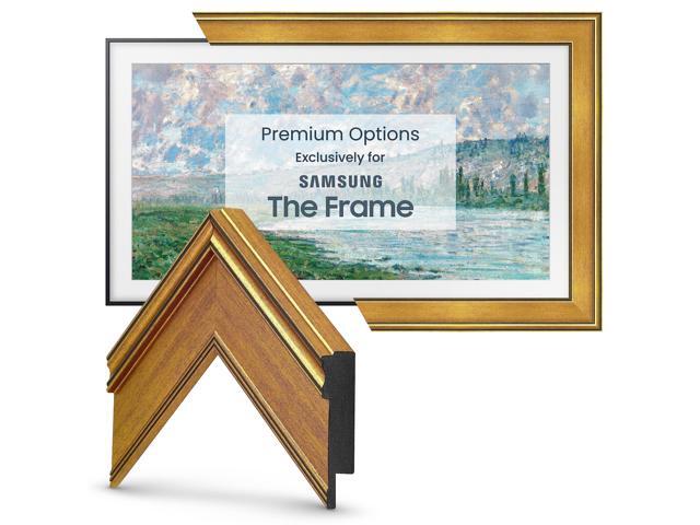 Deco Tv Frames 75" Frame for Samsung The Frame Tv 2021-2025 - Antique gold