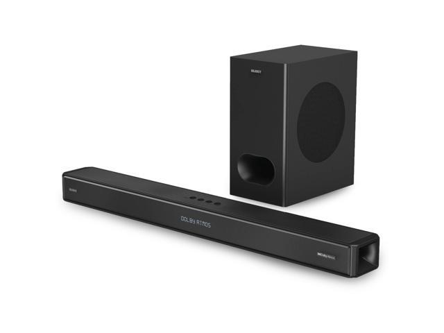 Click here for Majority Sierra 2.1.2 Dolby Atmos Soundbar With Wi... prices