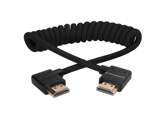 Click here for KONDOR Blue 4K Full HDMI Thin Right Angle Braided... prices