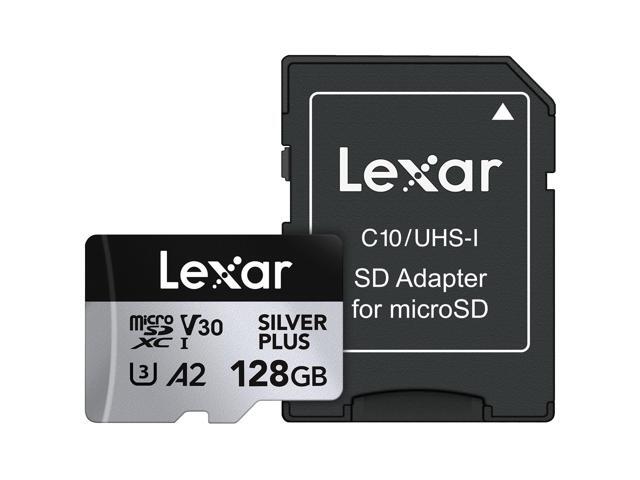 Click here for Lexar 128GB Professional Silver Plus microSDXC Mem... prices