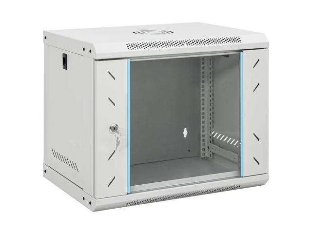 Click here for vidaXL 9U Wall Mounted Network Cabinet 19 IP20 20.... prices