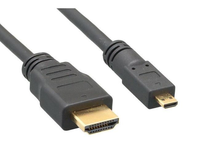 Click here for High Speed Micro HDMI to HDMI Cable 34AWG 2ft prices
