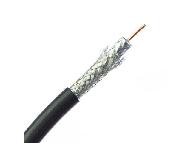 Click here for Bulk RG6U Coaxial Cable  Black  18 AWG Pure Copper... prices
