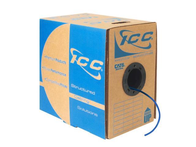 Click here for ICC Cat6 Plenum 1000ft - UTP 23AWG  100 Solid Pure... prices