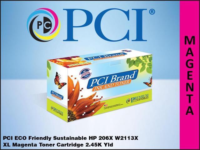 Click here for PCI Brand ECO-Friendly Reman HP 206X W2113X XL Mag... prices