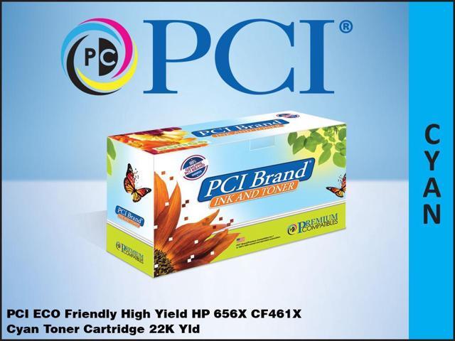 Click here for PCI Brand Remanufactured HP 656X CF461X W9001MC Cy... prices
